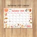 Printable September 2024 Calendar, Editable 2024 Calendar, Kids Spring ...