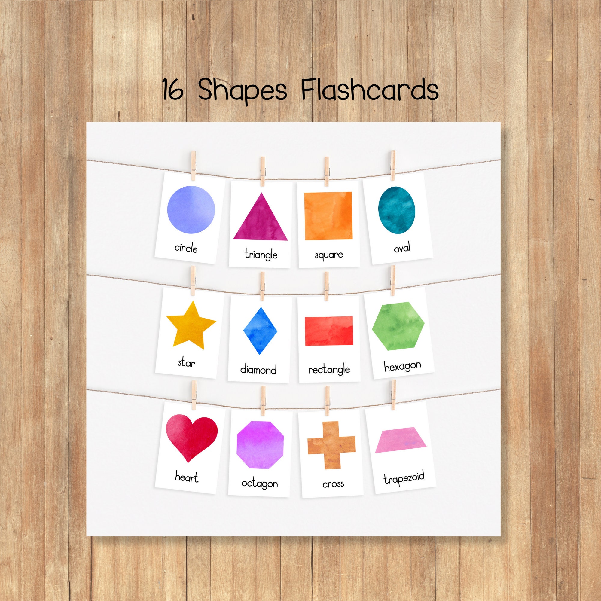 Printable Flashcard Bundle, Kids Flashcards, Kids ABC Printable ...