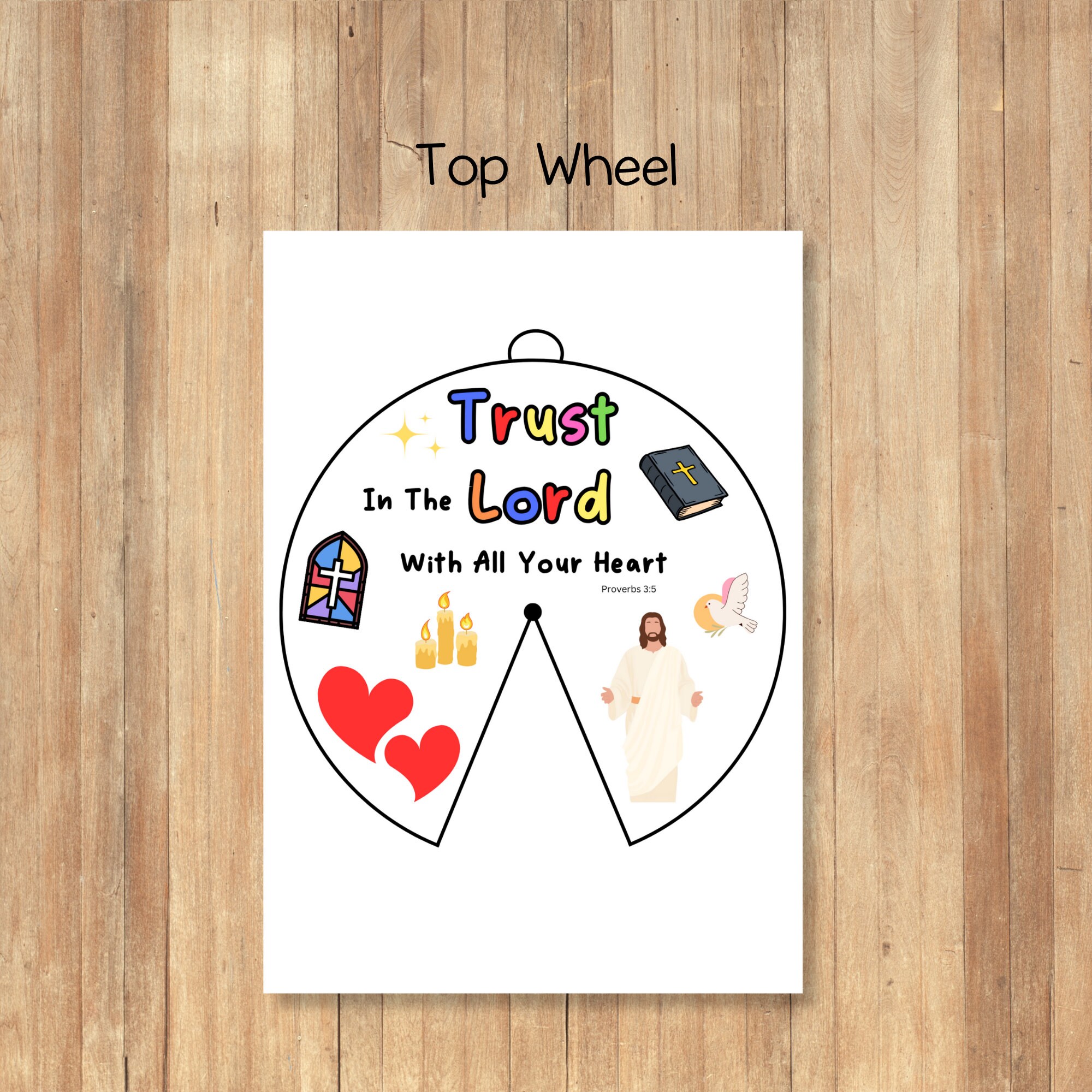 Prayers Coloring Wheel, Bible Activity, Kids Church Activities, Memory ...