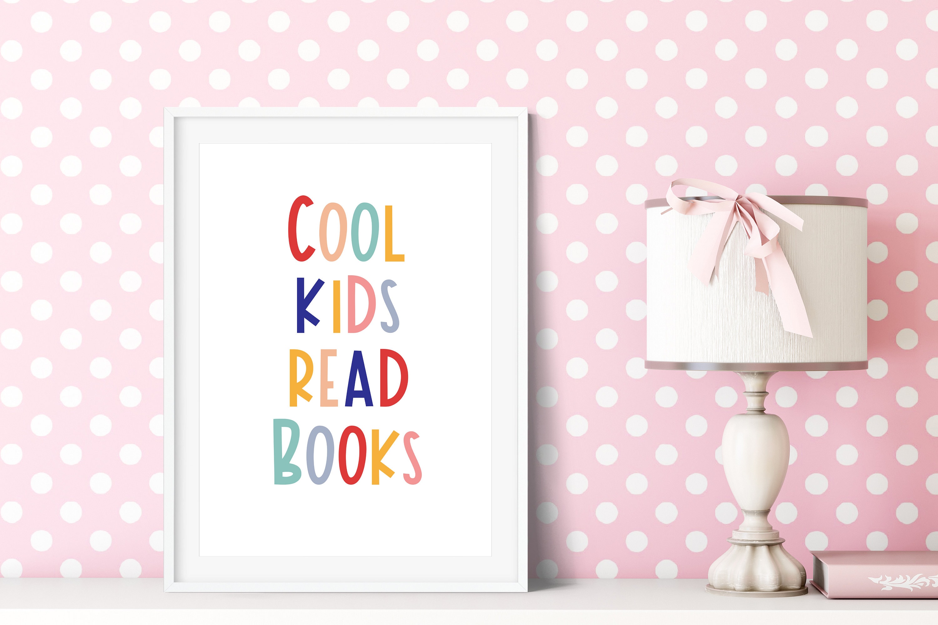 Cool Kids Poster, Colourful Kids Poster, Kids Reading Poster, Kids ...