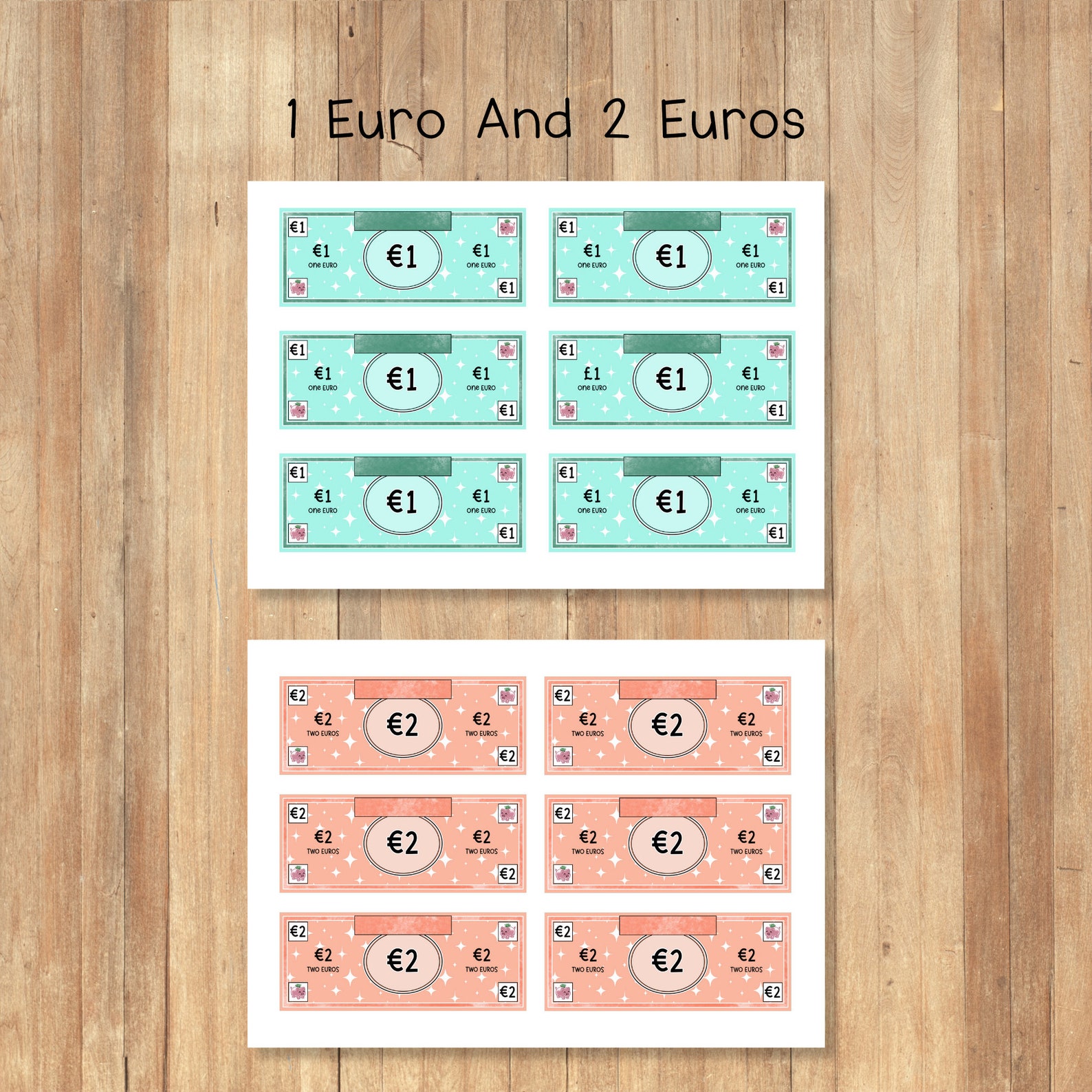 Printable Reward Mum Euros Chart, Editable Mum Euros, Mom Bucks, Kids ...