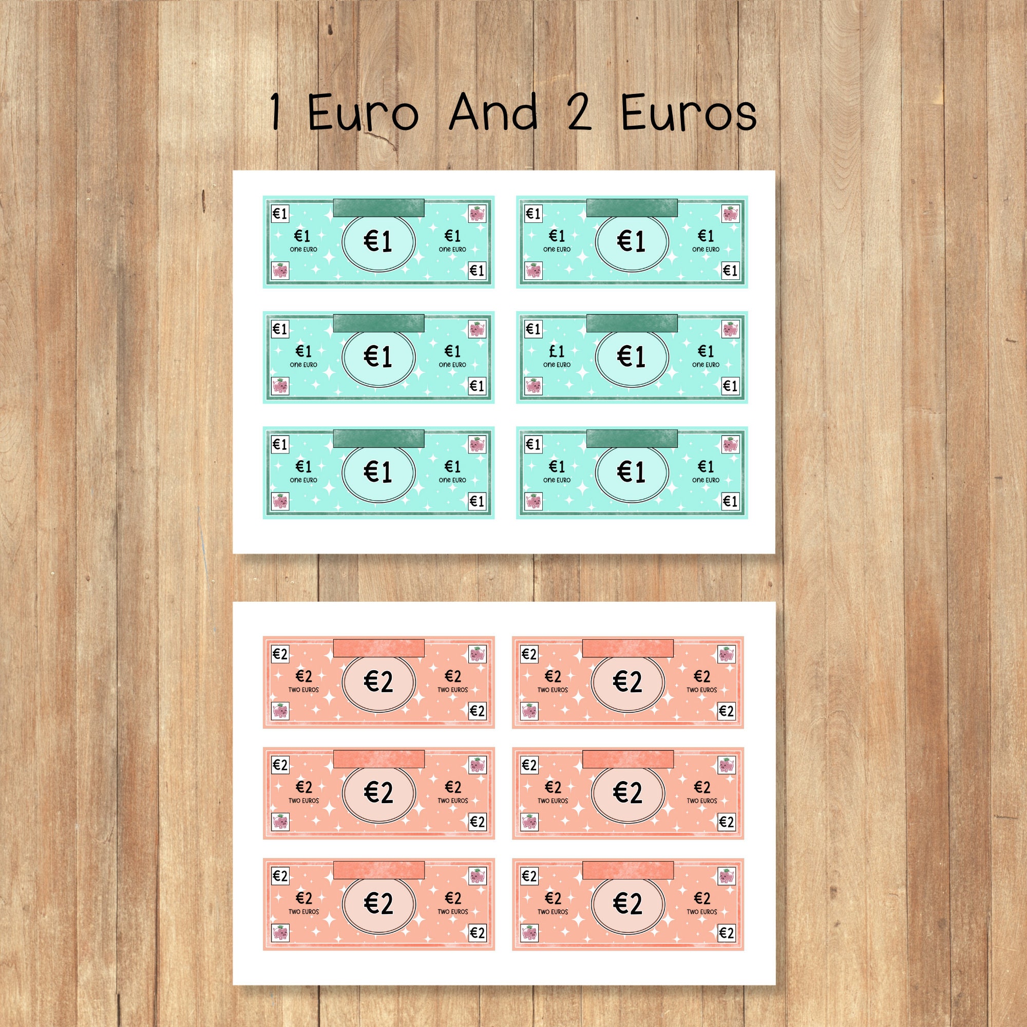 Printable Reward Mum Euros Chart, Editable Mum Euros, Mom Bucks, Kids ...