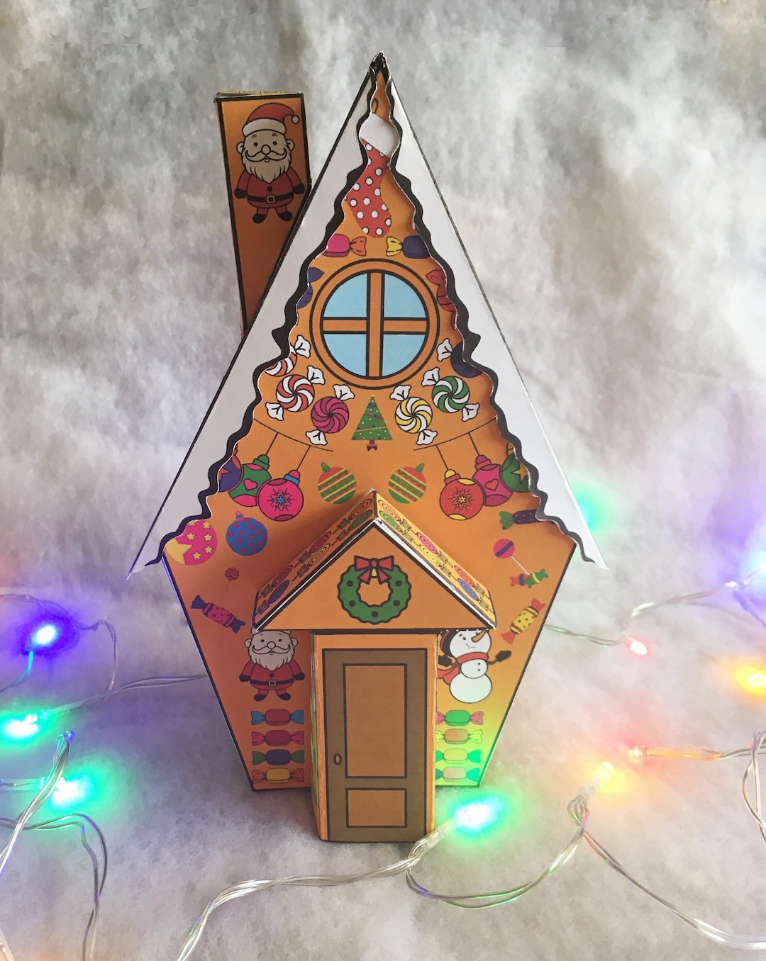 Printable Gingerbread House, Christmas Printables, Christmas Cutouts ...