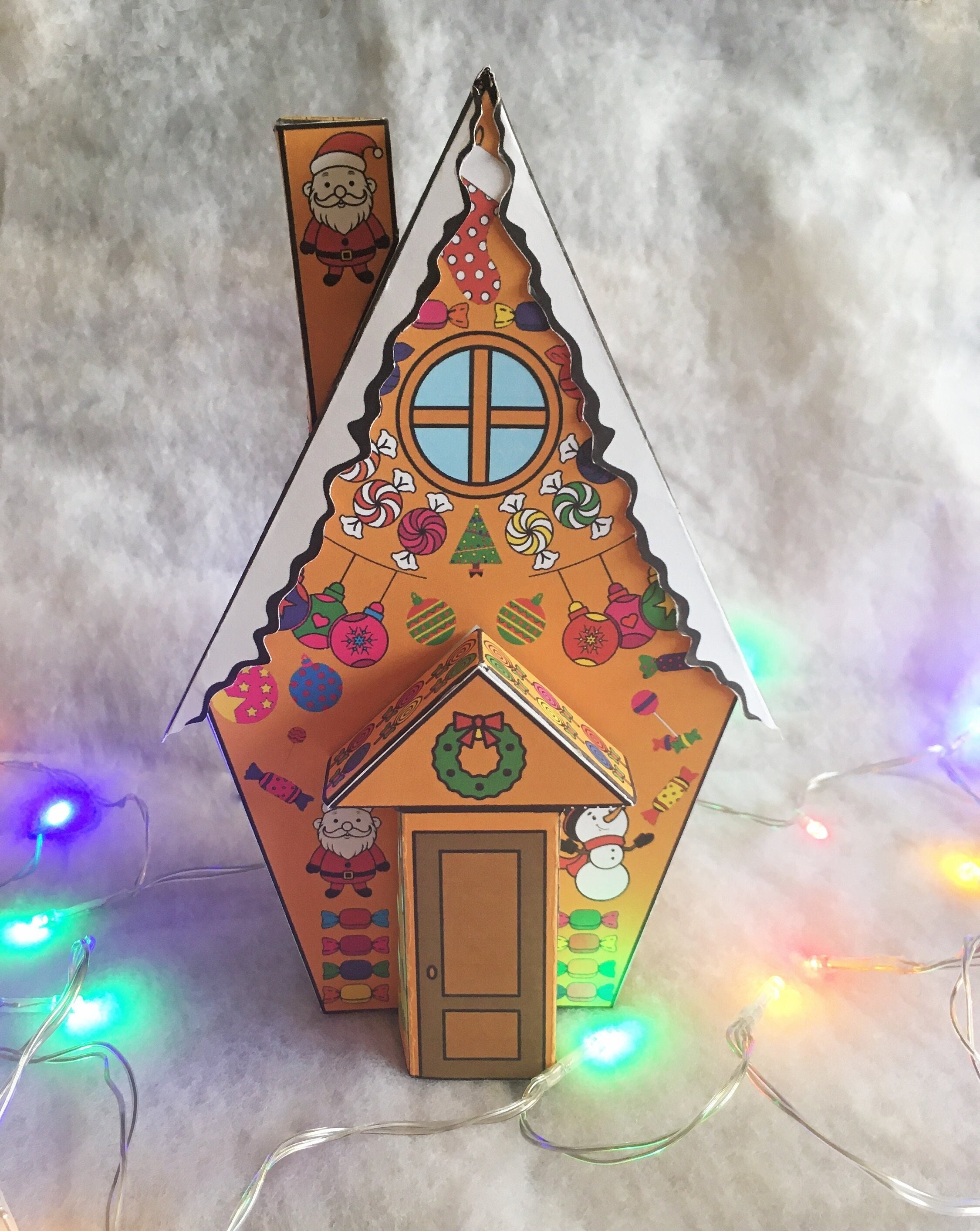 Printable Gingerbread House, Christmas Printables, Christmas Cutouts ...