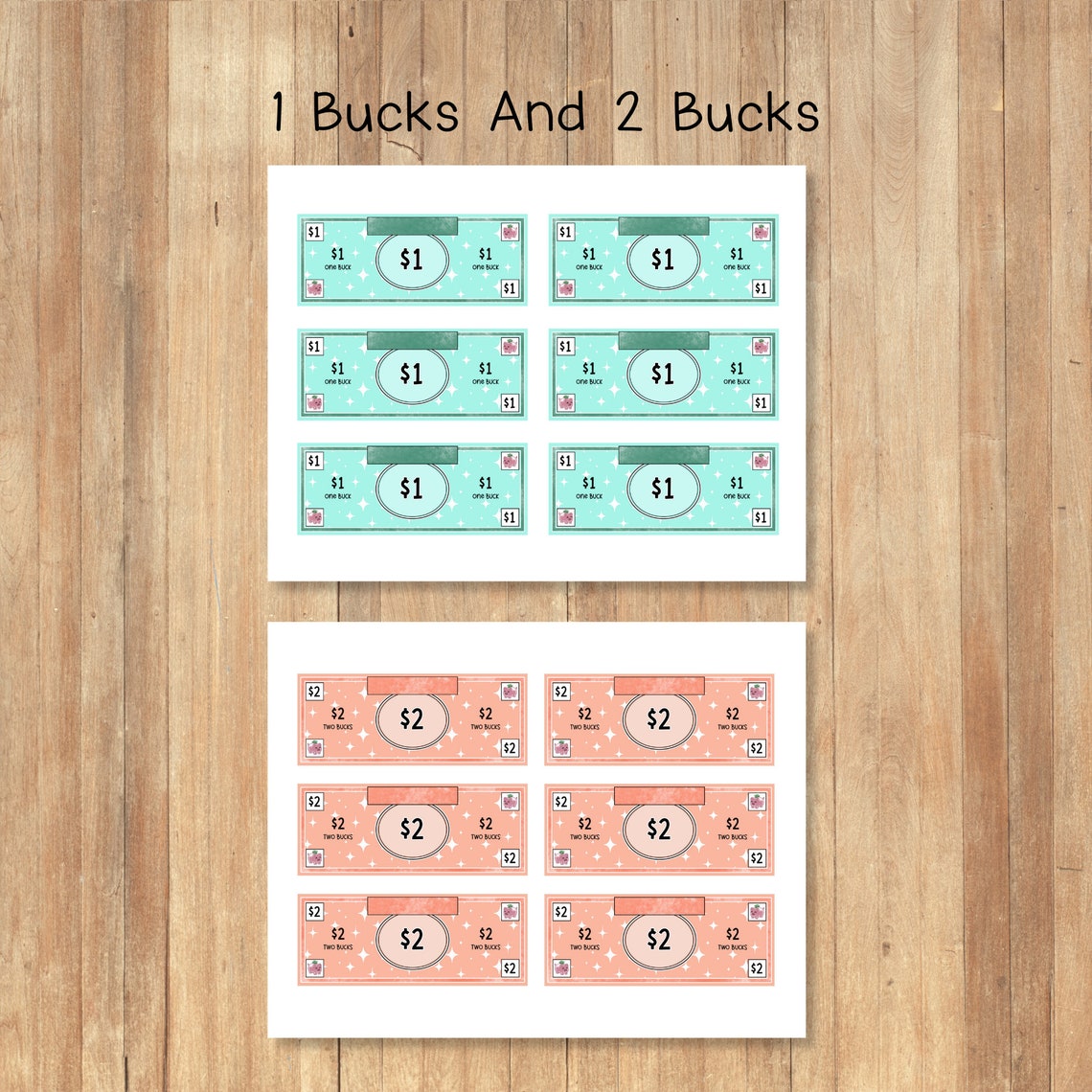 Printable Reward Mom Bucks Chart, Editable Mom Bucks, Mom Bucks, Kids ...