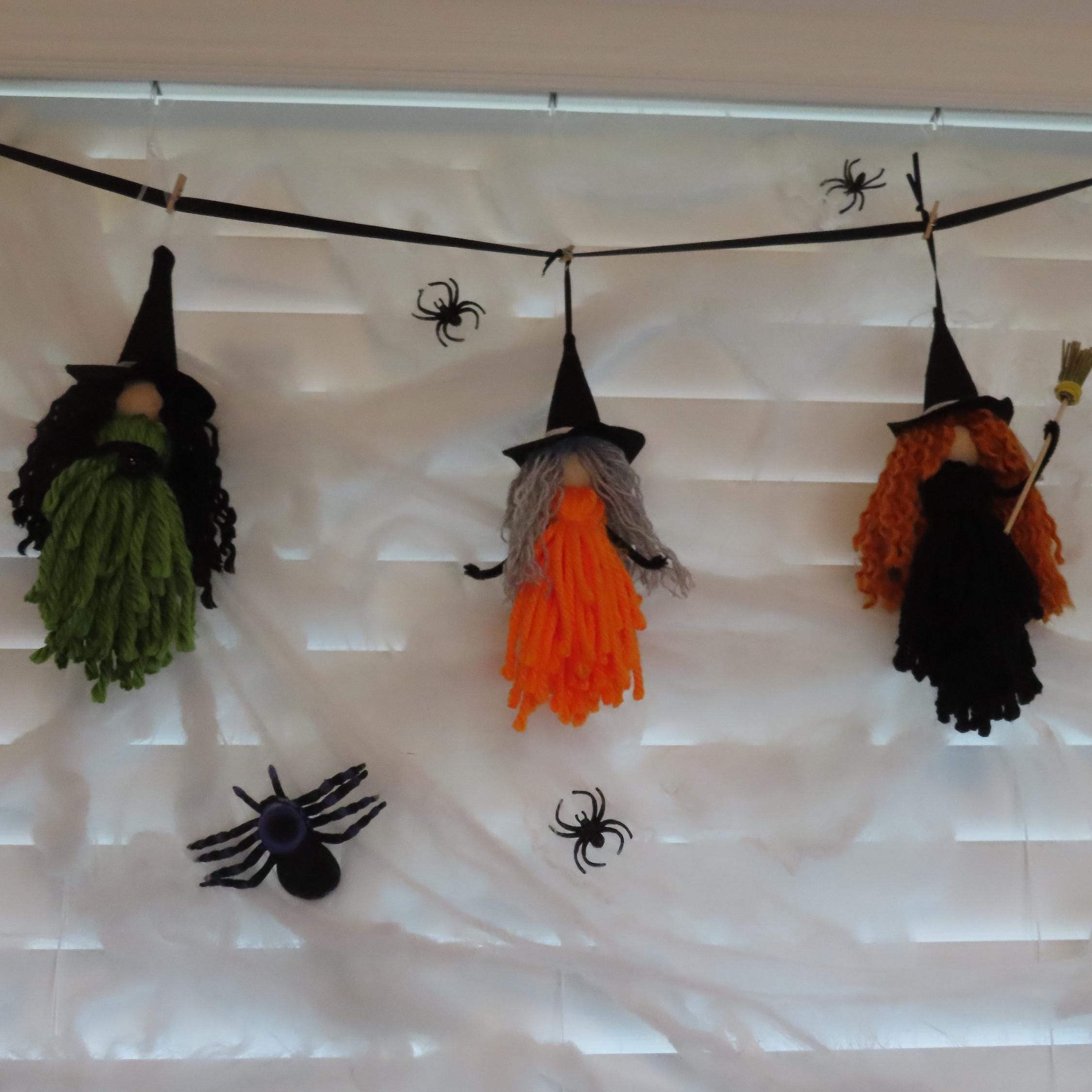 Craft Kit: Halloween DIY Witch Kits, Easy Party Crafts, Party Favor - Etsy
