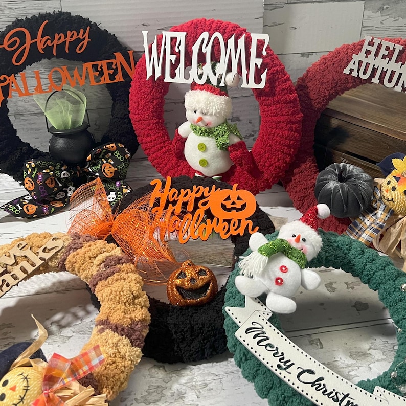 Holiday Wreath, Holiday Craft Kit, Easy Kids Craft, Christmas Craft ...