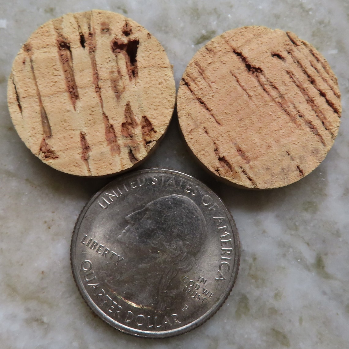 Corks, Cork Slices, Cork Rounds, Natural Cork Circles, Cork for Craft ...