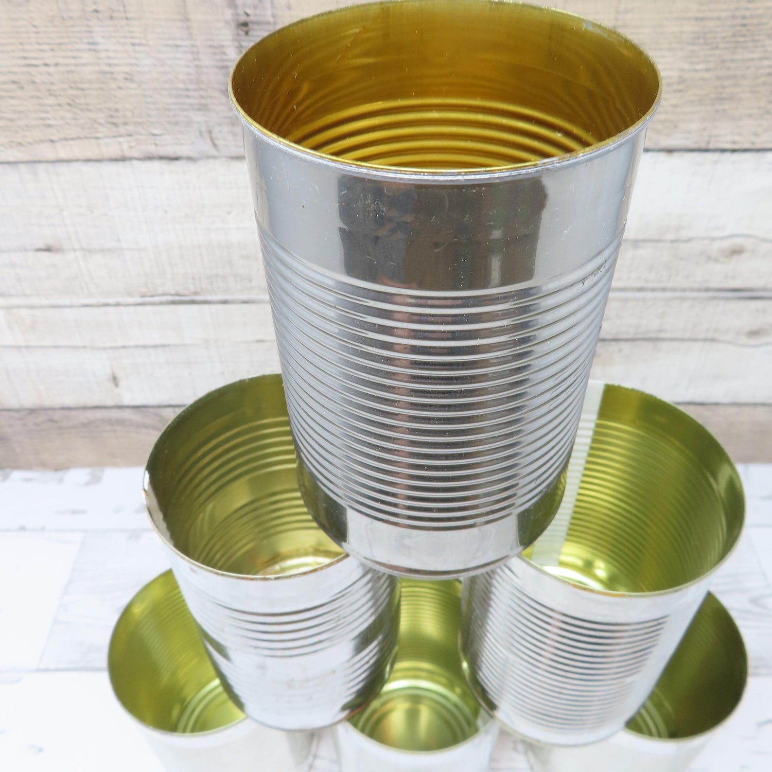 Metal Cans: Cleaned, Crafting Upcycled Tin, Assorted Sizes - Etsy