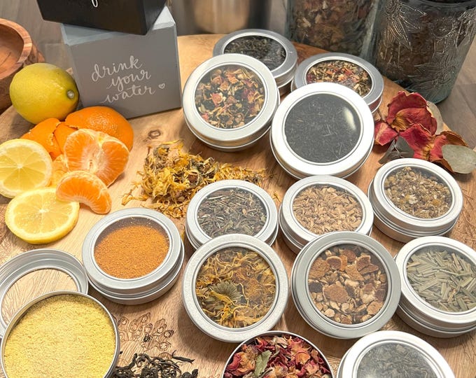 DIY Tea Kit | Make Your Own Tea Blends | Organic Teas and Herbs With ...
