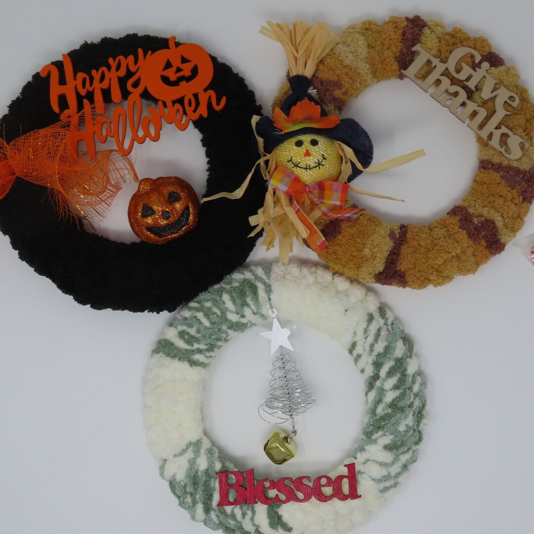 Wreath Kit DIY, Christmas Wreath DIY Kit, Christmas Wearth, Multi ...