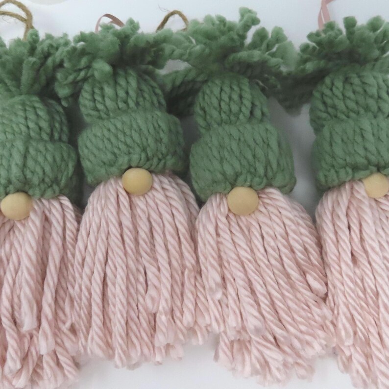 Gnome Craft Kit, Easy Gnome Crafts, Ornament, Gift Accent, Garland ...