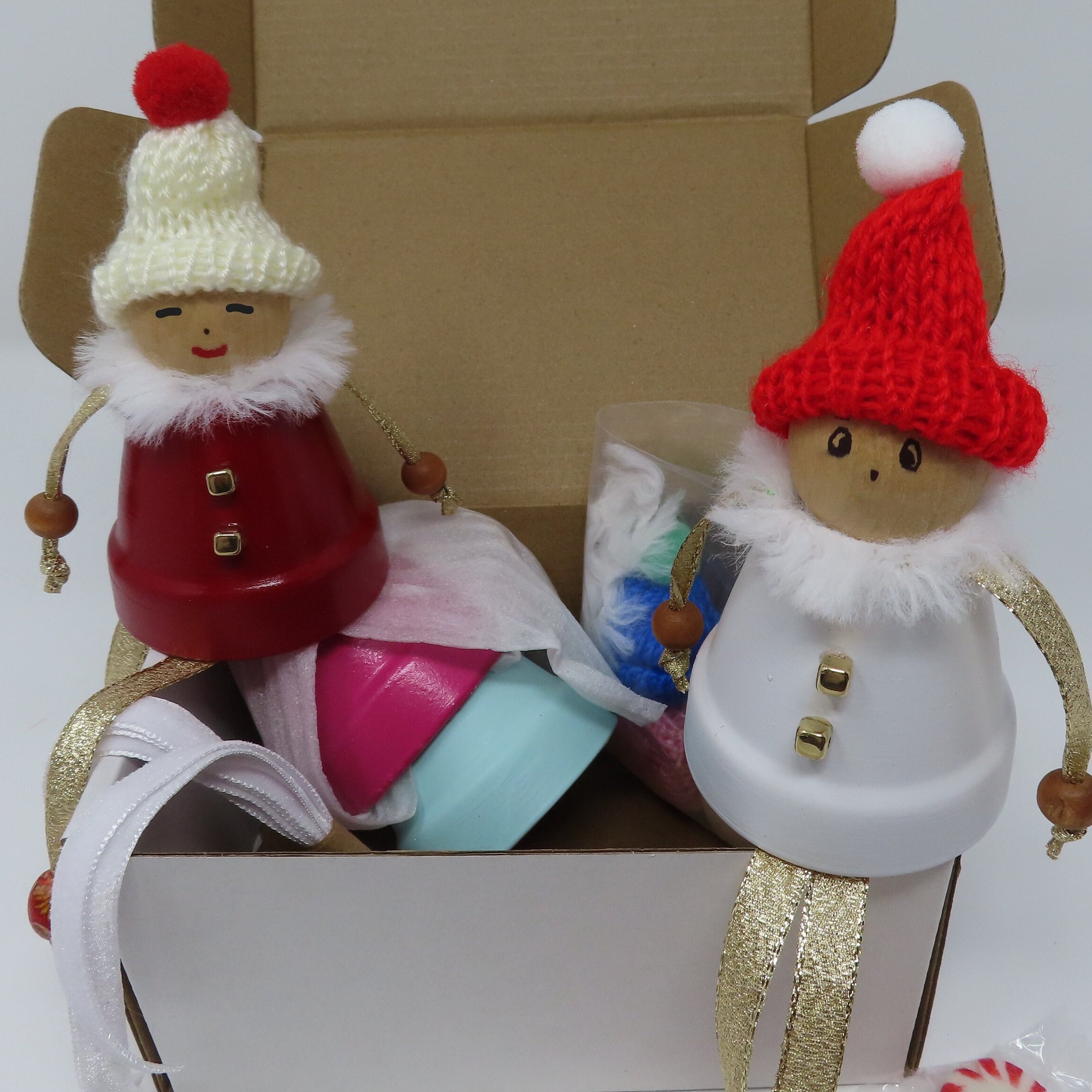 DIY Christmas Craft Kit Christmas Caroler Ornament Kit - Etsy