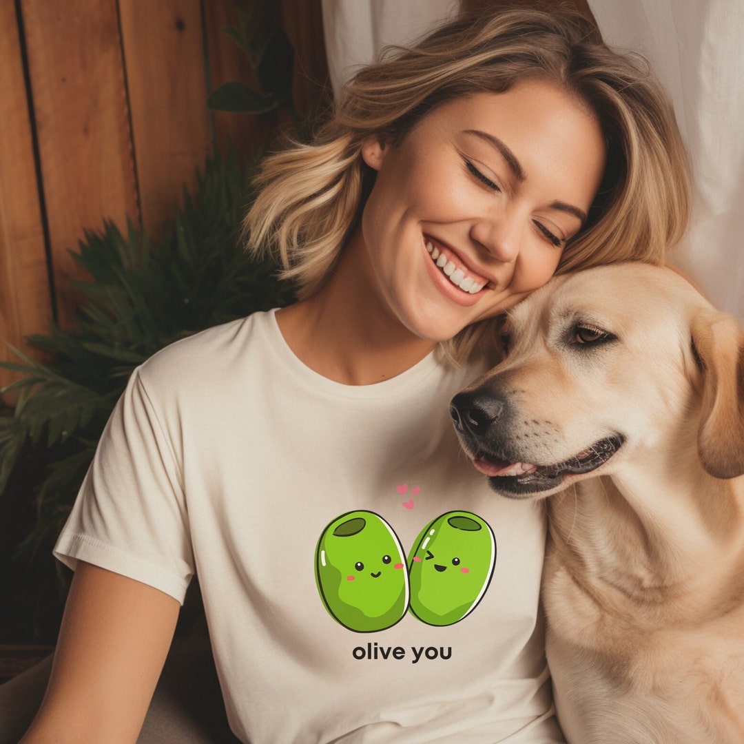 Love You Shirt, Olive You, Love T-shirt, Cute Shirt, Couples Shirt ...