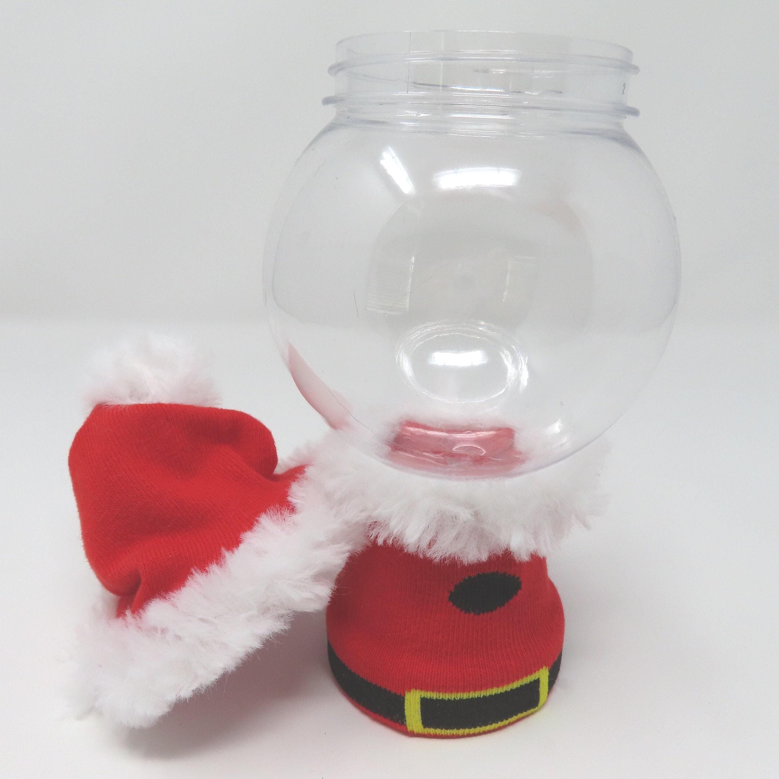 Christmas Craft Kit: Candy Container, Party Favor, Handmade Santa, Elf ...