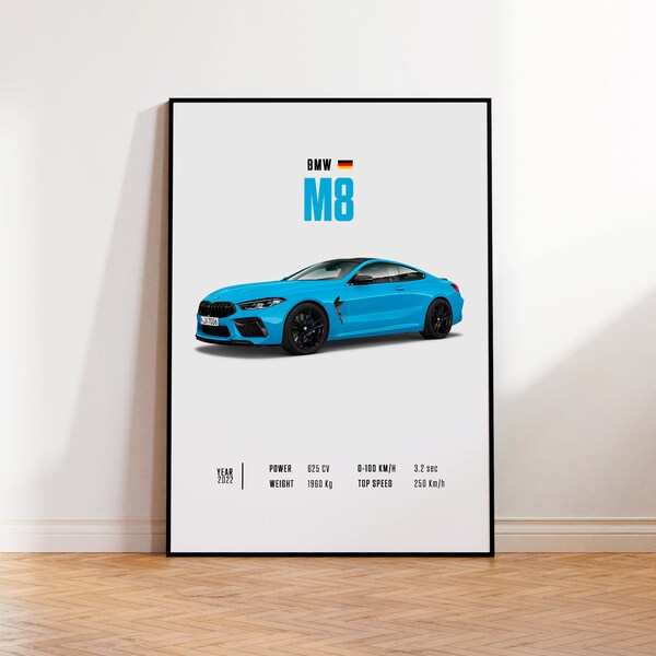 Bmw Car Portrait - Etsy