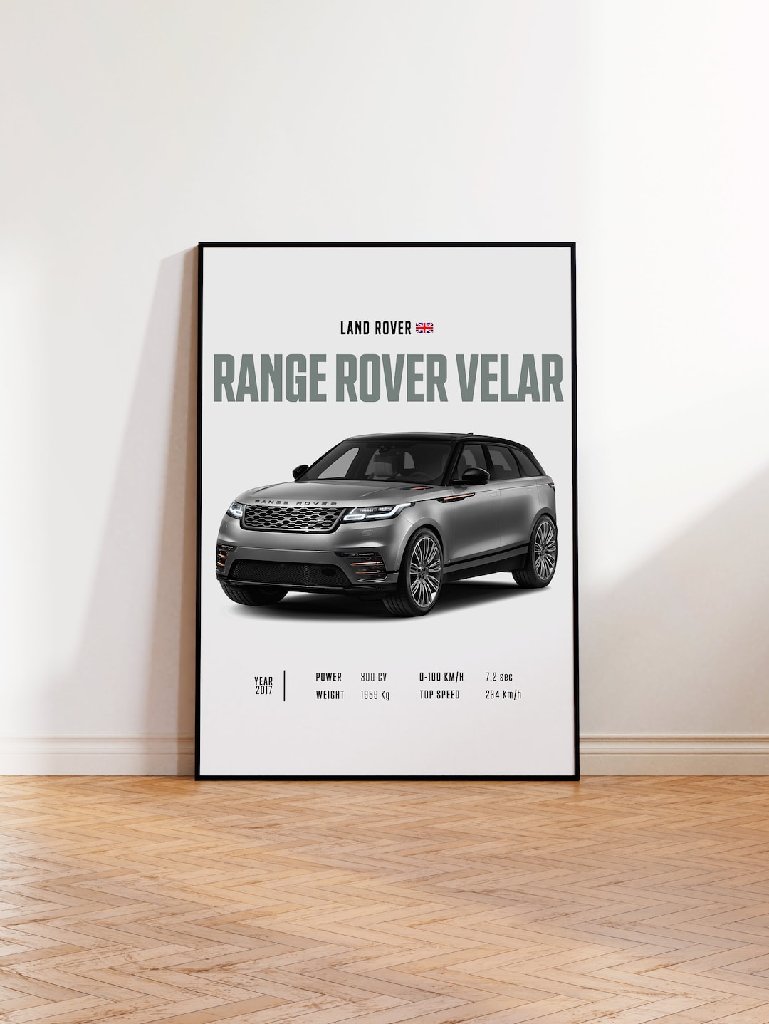 Car Poster Range Rover Velar Car Poster Print Classic Car - Etsy