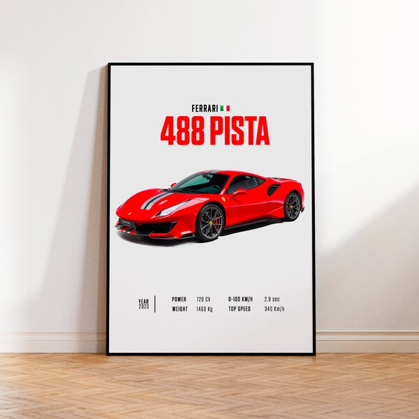 Car Poster Porsche 918 Spyder, Car Poster Print, Classic Car Wall Art ...