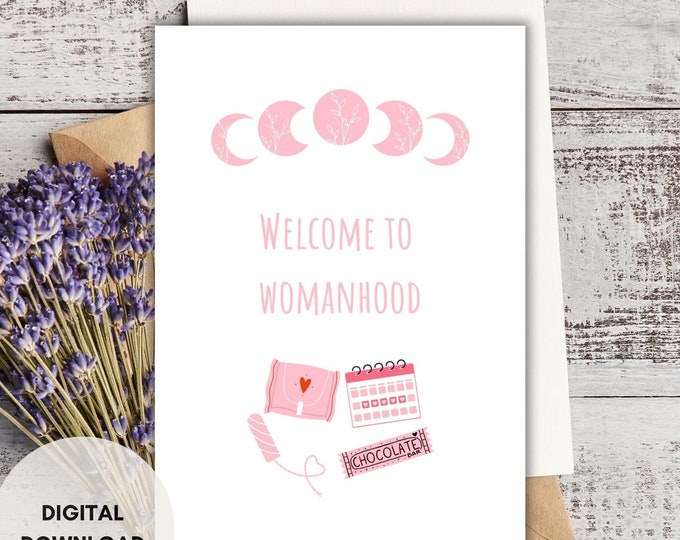 First Period Gift Box| Teens| Tweens| Menstruation Gift| Welcome to ...