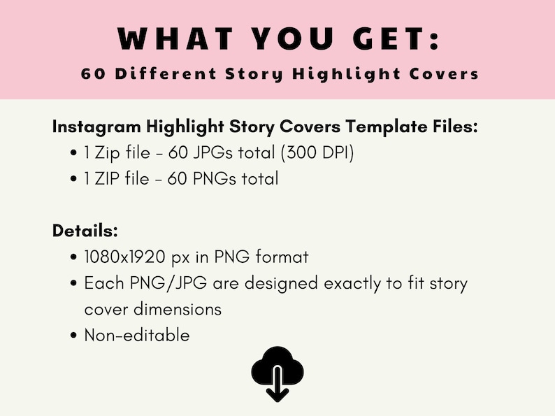 60 Retro Instagram Highlight Cover Icons, Pink Tones Aesthetic IG Story ...