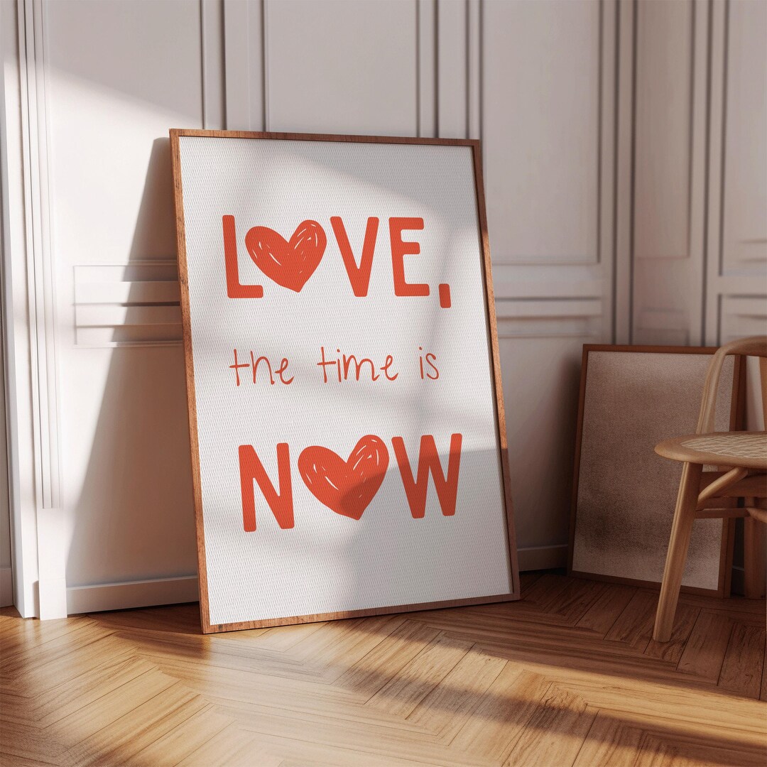 Quote Print Art, Love Wall Art, Printable Wall Art, Trendy Wall Art ...