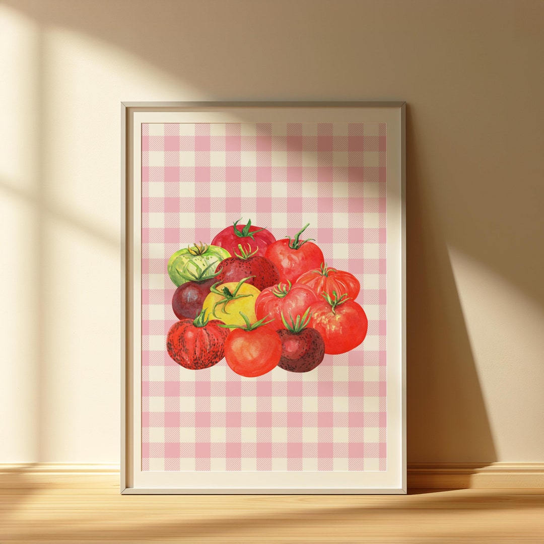 Tomato Art Print, Pomodoro Art Print, Digital Download, Printable ...