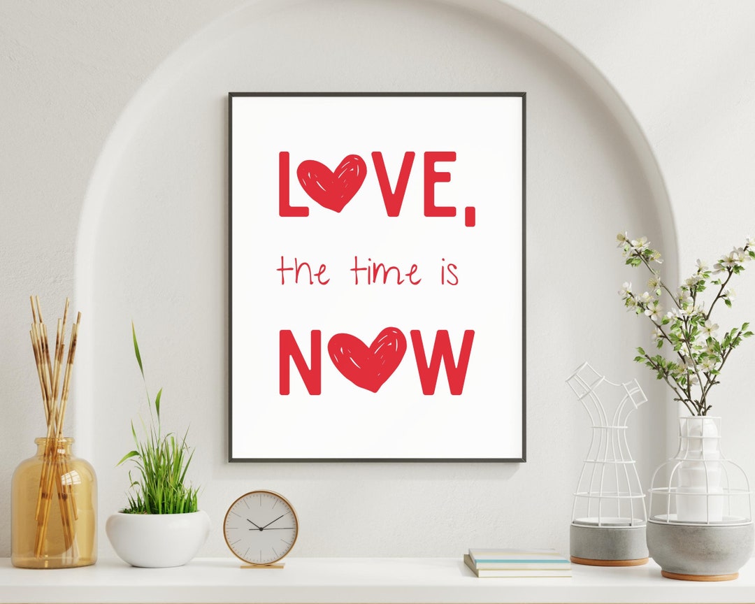 Love Wall Art, Quote Print Art, Printable Wall Art, Trendy Wall Art ...