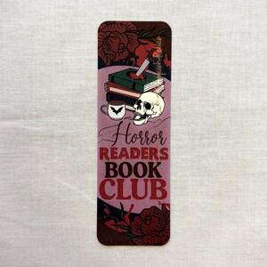 Horror Bookmarks, Psychological Thriller Bookmark, Mystery Reading ...