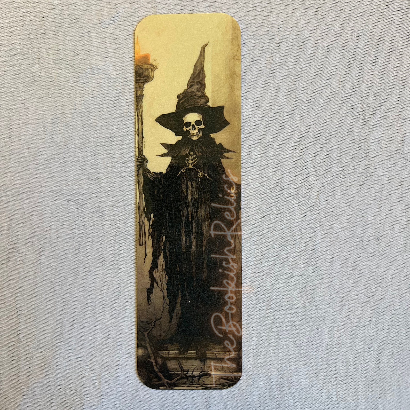 Gothic Witch Bookmarks, Spooky Laminated Cardstock Bookmark - Etsy