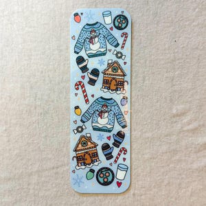 Christmas Bookmarks, Collage Bookmarks, Holiday Bookmark, Winter ...