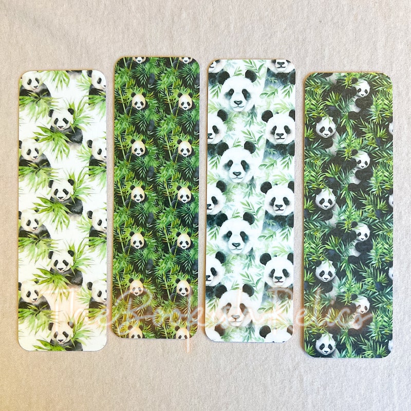 Panda Bookmark - Etsy
