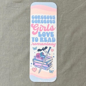 Romantasy Bookmarks, Romance Bookmark, Fantasy Trope Bookmarks ...