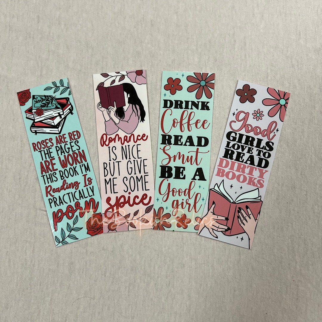 Smut Bookmarks, Good Girl Book Mark, Spicy Bookmark, Romance Bookmark ...
