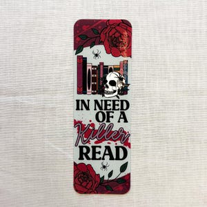 Horror Bookmarks, Psychological Thriller Bookmark, Mystery Reading ...