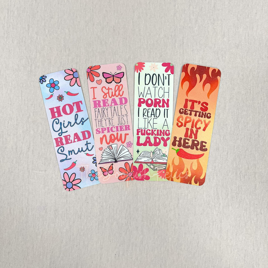 Smut Bookmarks, Romance Bookmark, Spicy Book Mark, Reading, Bookmarks ...