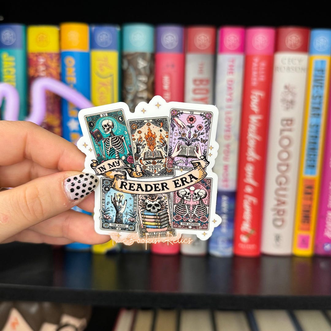 Reader Era Sticker, Eras Sticker, Reading Accessories, Bookish ...