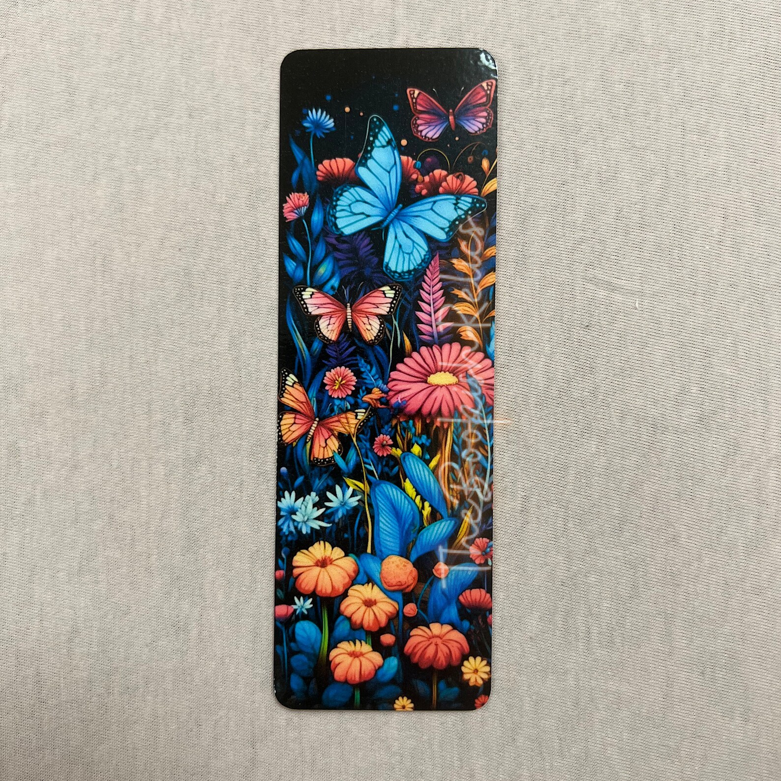 Neon Butterfly Bookmarks, Butterflies, Bookmark - Etsy