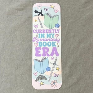 Romantasy Bookmarks, Romance Bookmark, Fantasy Trope Bookmarks ...