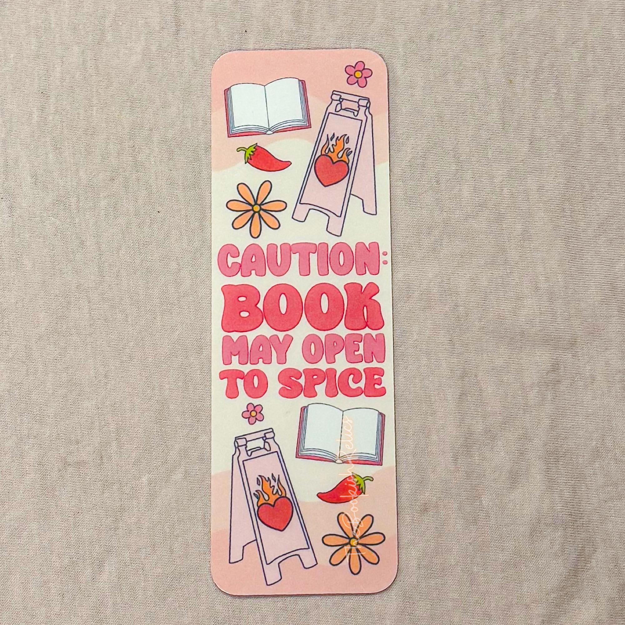 Spicy Book Bookmarks, Smut Bookmark, Romance Bookmarks, Reading ...