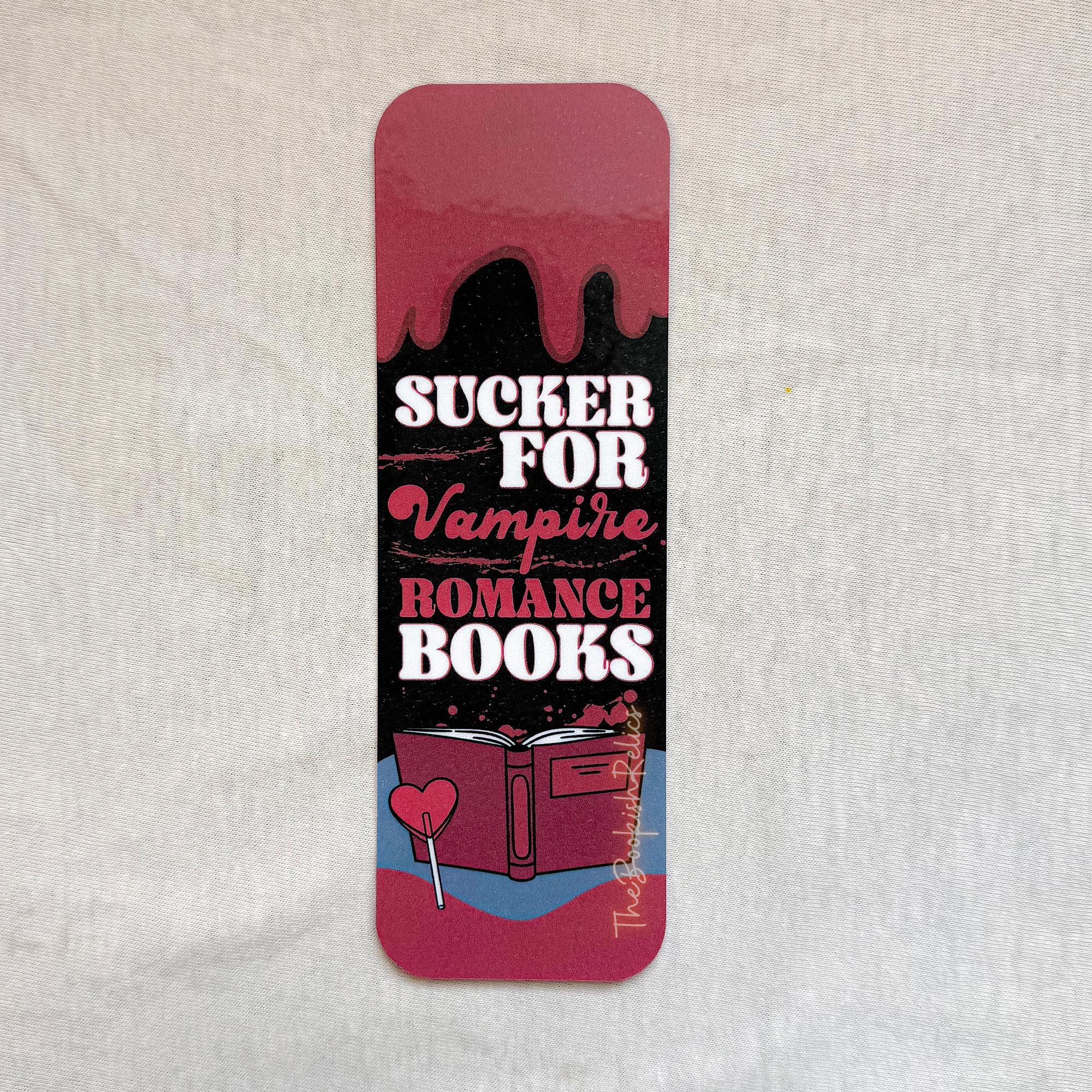 Vampire Romance Bookmarks, Laminated Cardstock, Reading Accessories - Etsy