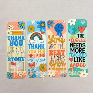 Teacher Bookmarks, Teachers Gifts, Book Lovers, Teachers Presents - Etsy