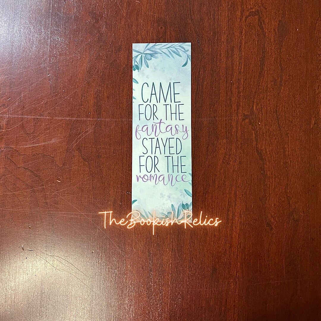 Romantasy Bookmarks Fantasy Books Romance Books Bookmarks - Etsy