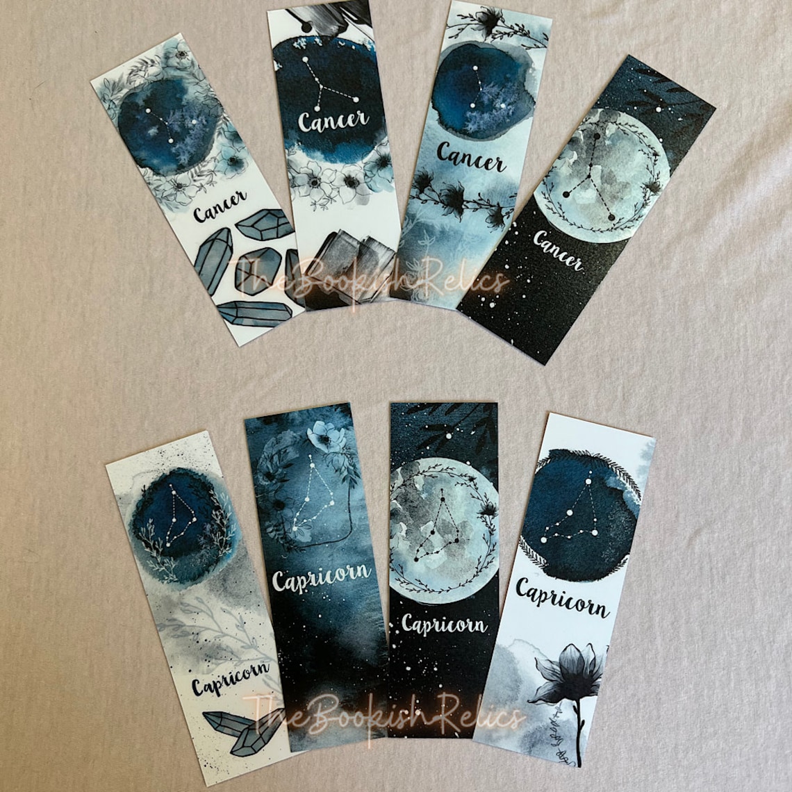 Zodiac Sign Bookmarks, Astrological Sign Bookmark, Book Marks - Etsy