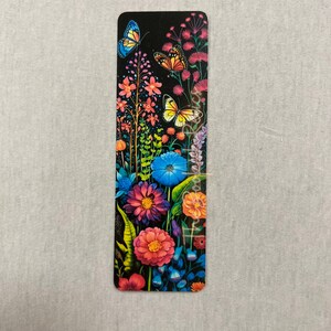 Neon Butterfly Bookmarks, Butterflies, Bookmark - Etsy