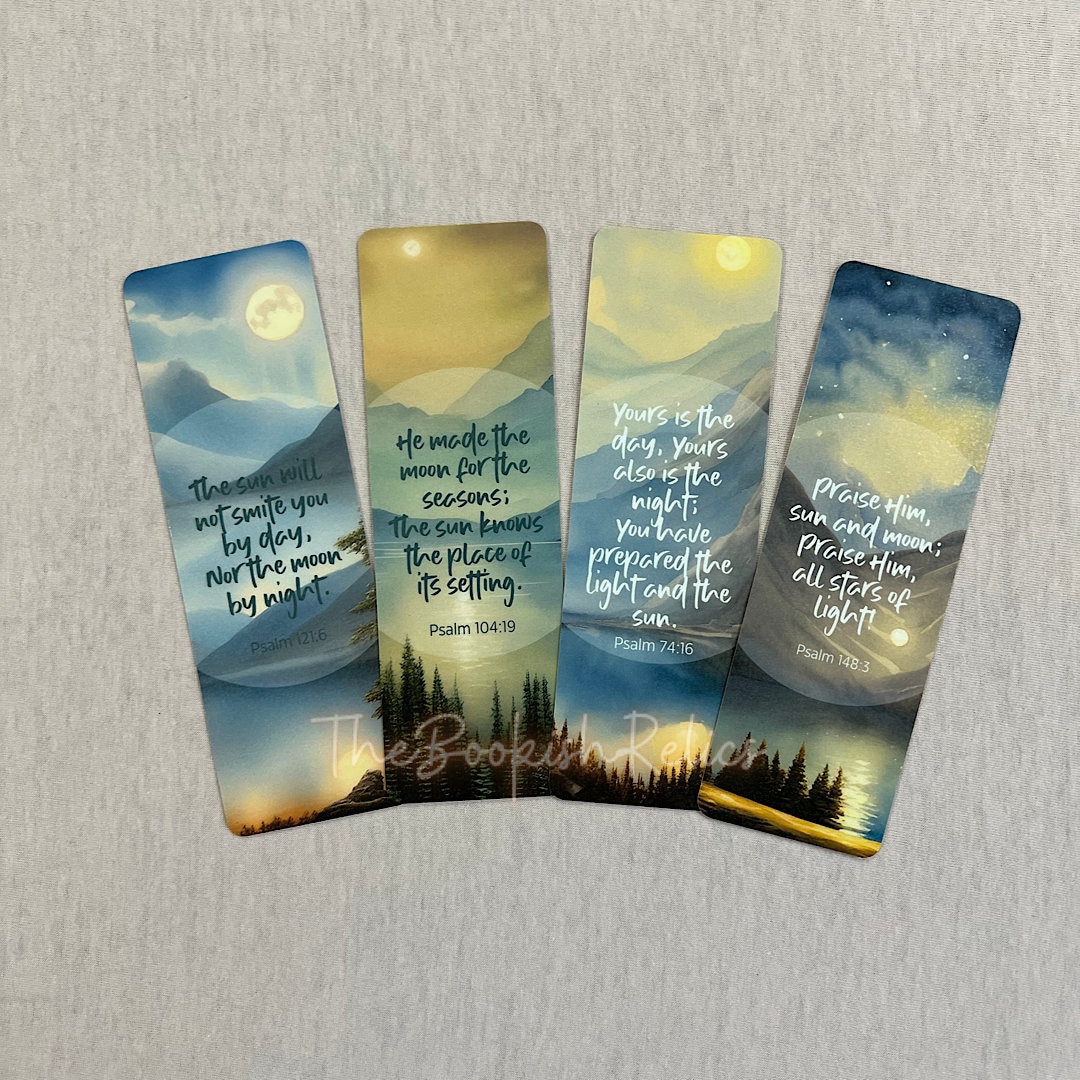 Bible Verse Bookmarks, Psalm Bookmark, Verse Book Marks - Etsy