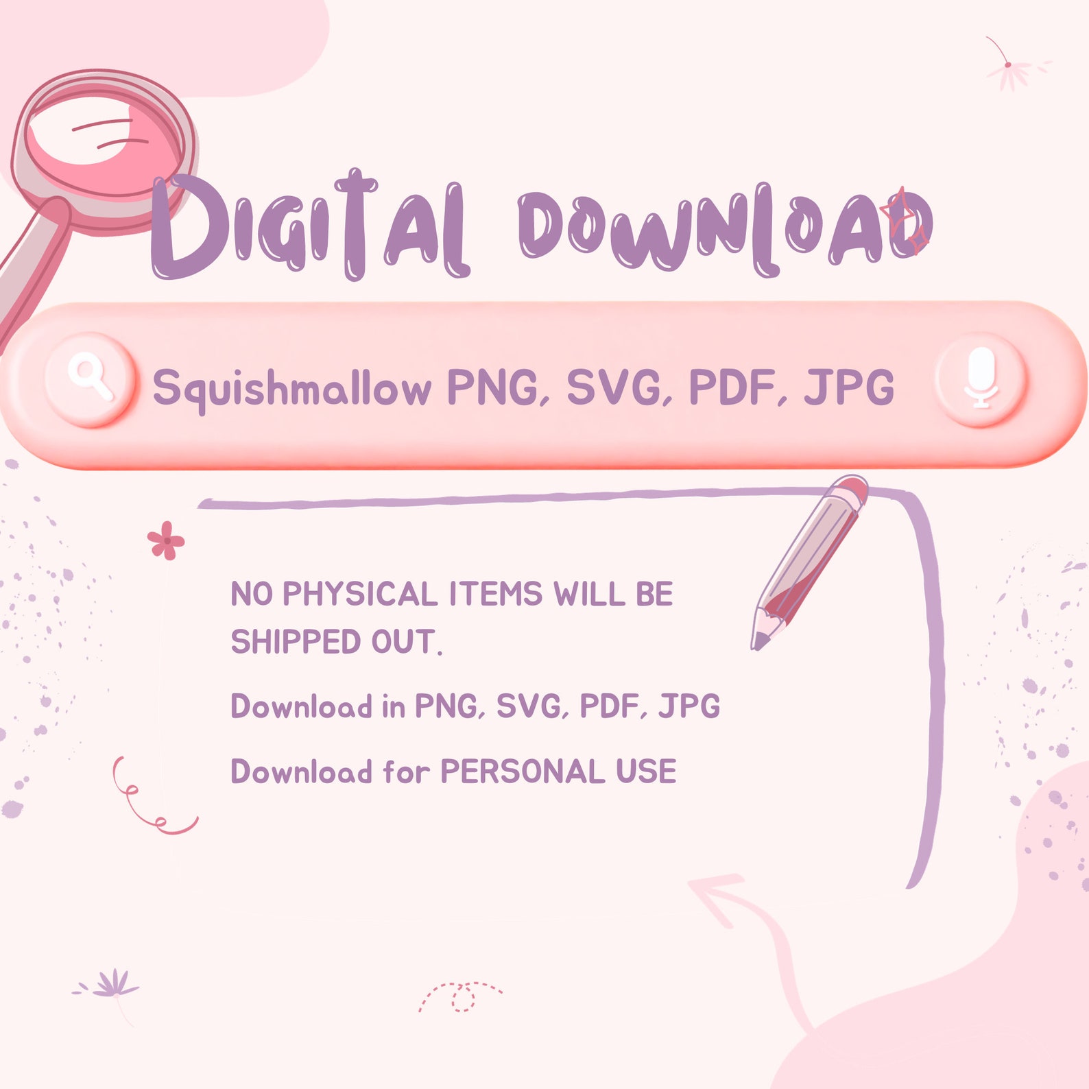 Squish SVG, Kawaii Characters SVG, Squish and Friends PNG, Cute Unicorn ...