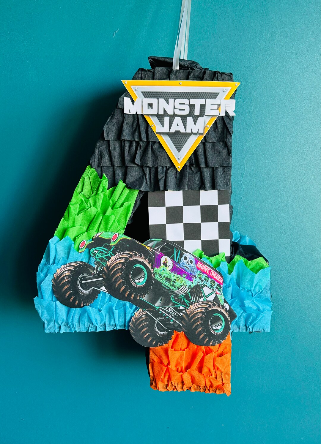 Monster Jam Inspired Pinata - Etsy