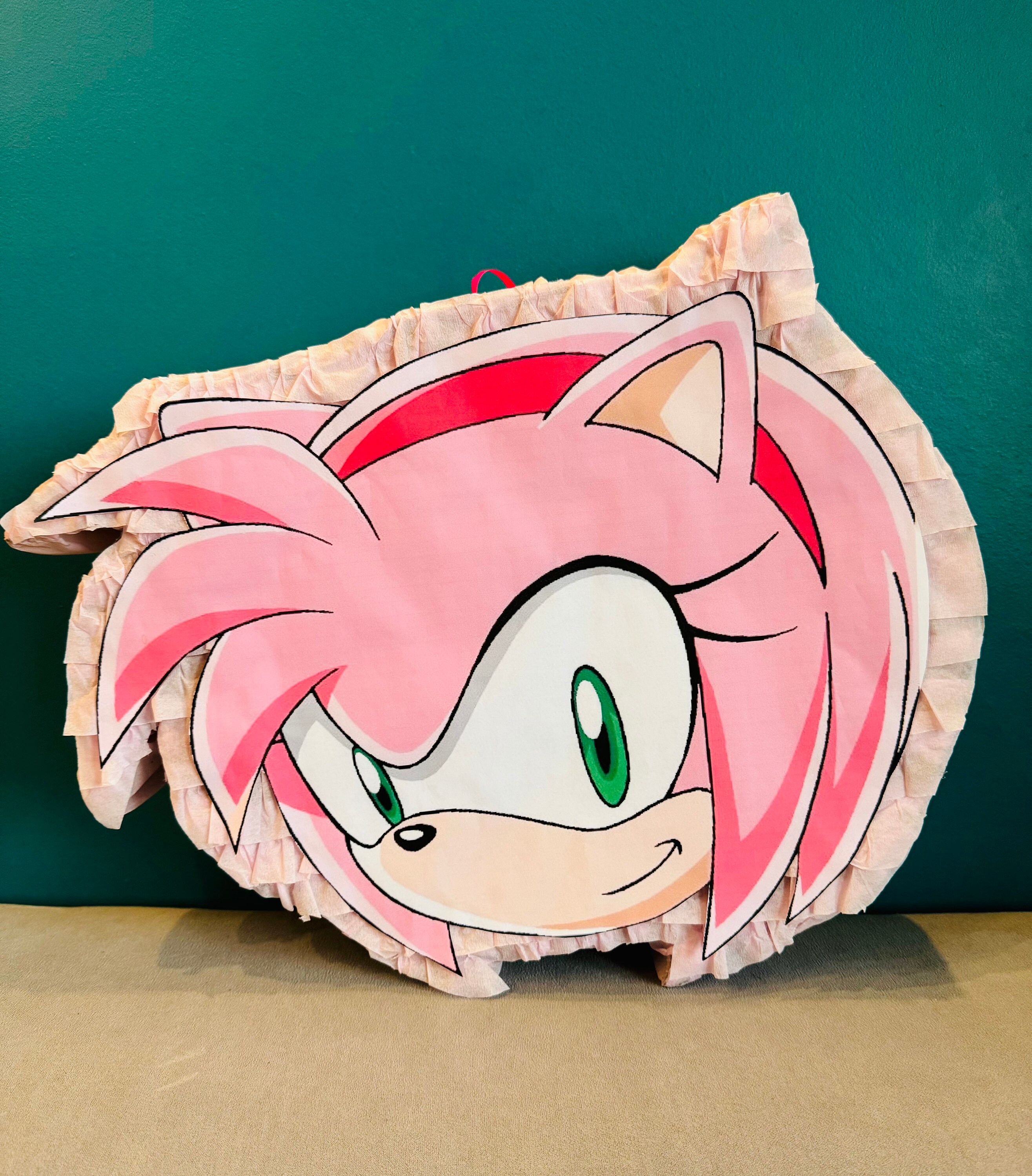 Amy Rose Themed Pinata Sonic Pinata - Etsy