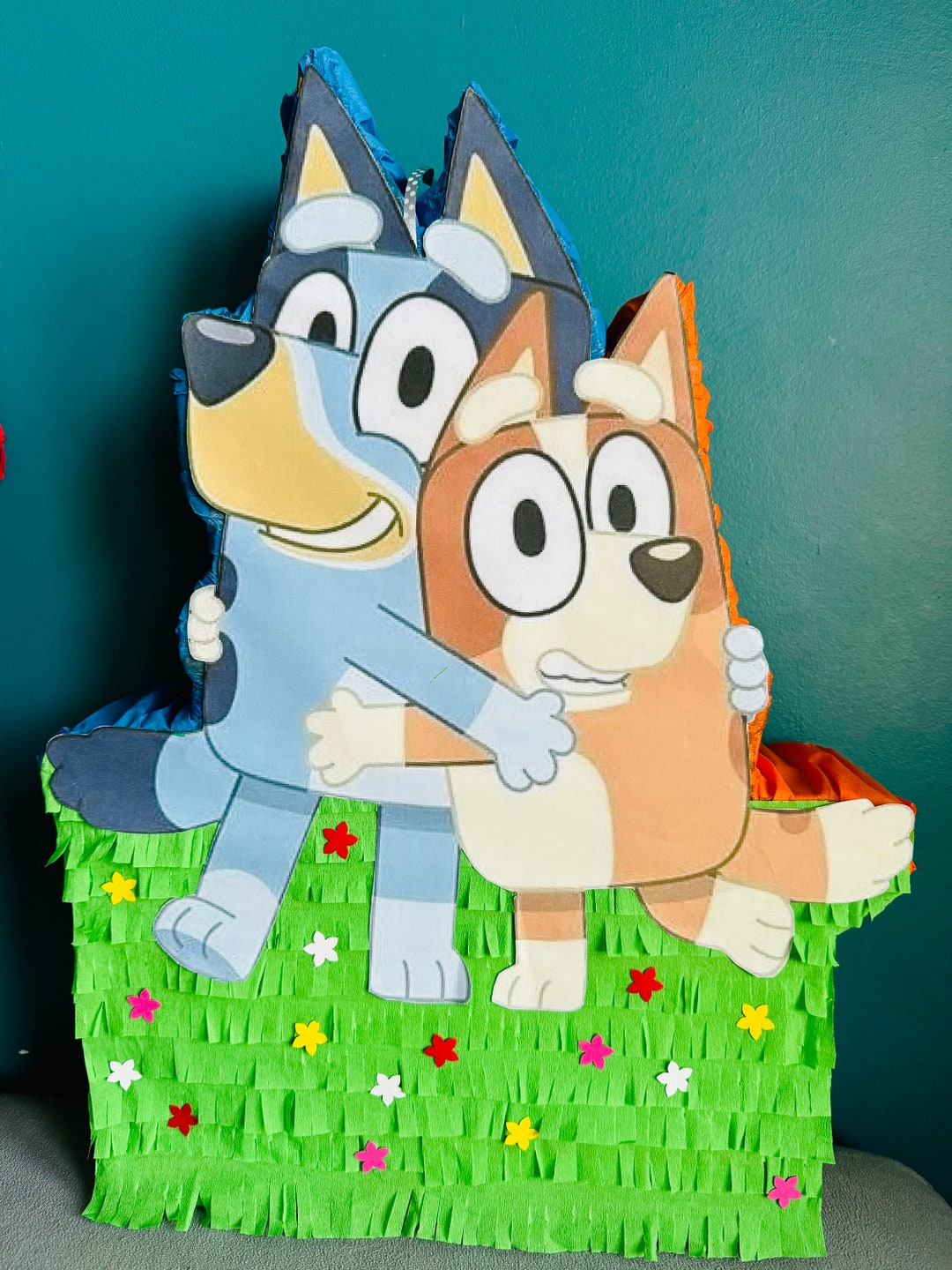 Bluey Themed Pinata - Etsy