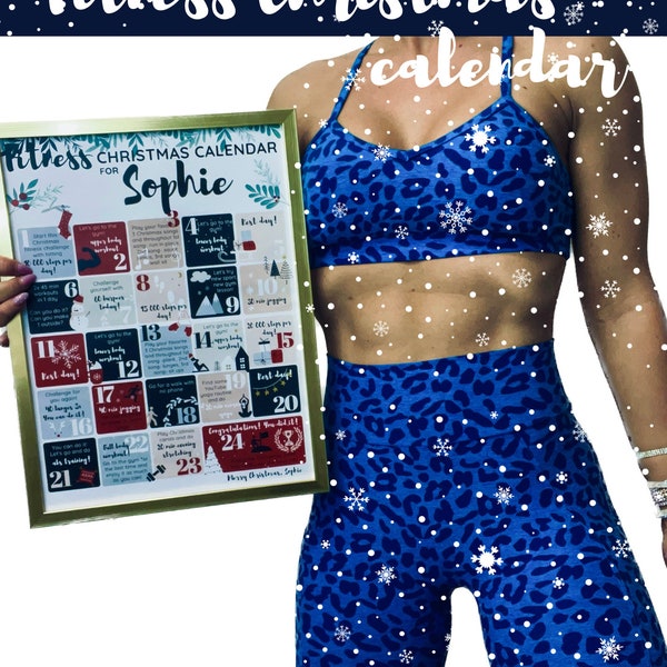 Workout Calendar - Etsy